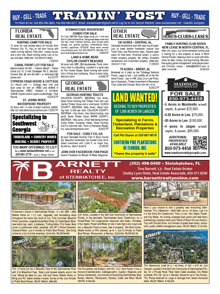 Florida Canal Front & Riverfront Properties | PDF
