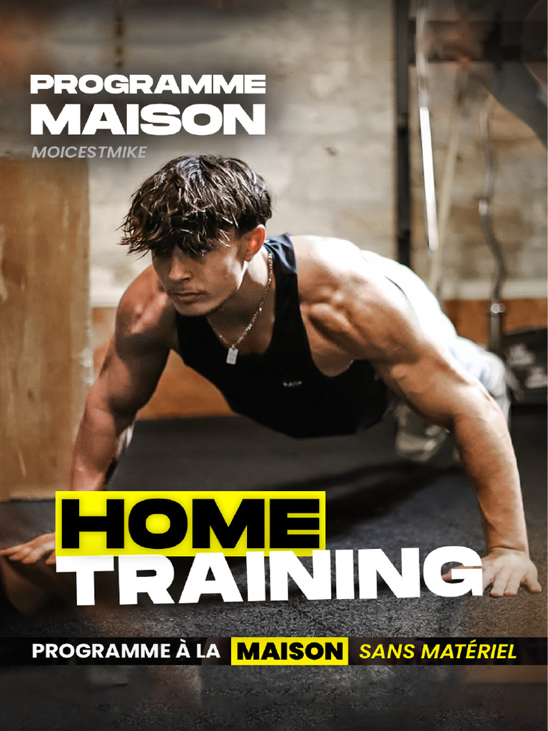 Ebook Home Training Moicestmike 3 | PDF | Musculation | Musculation