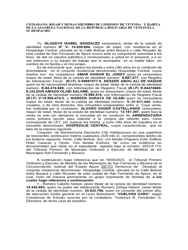 Sra. Gladys Gonzalez Autenticacion de Documentos1111 | PDF | Venezuela ... Sra. Gladys Gonzalez Autenticacion de Documentos1111 | PDF | Venezuela ...