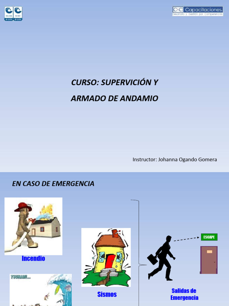 Armado de Adamio | PDF | Andamio | Escalera
