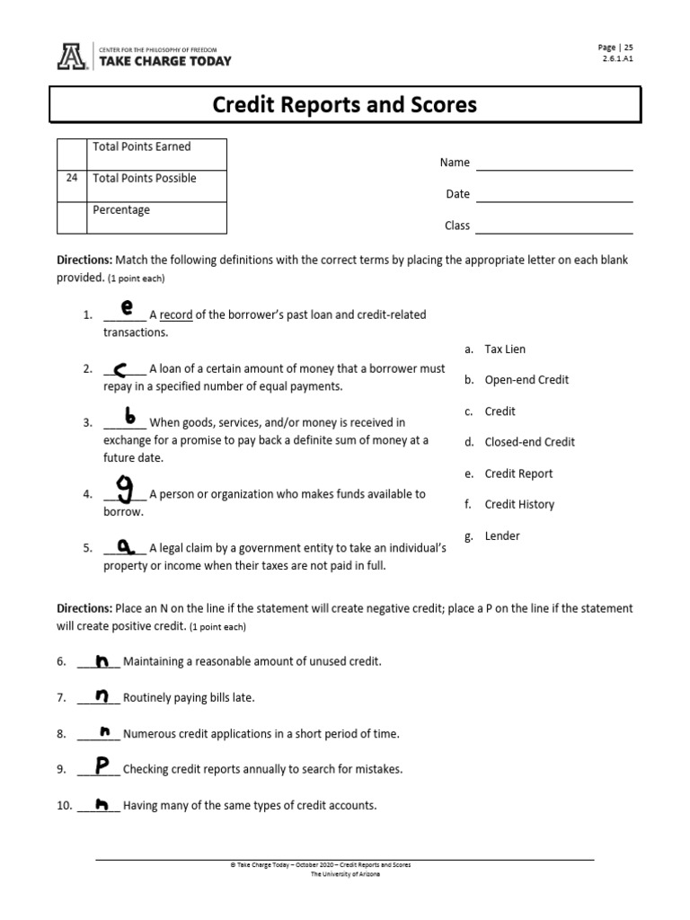 Credit Reports & Scores Guide | PDF | Credit | Finance & Money Management