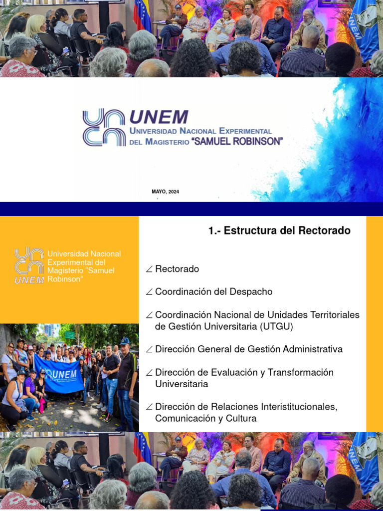 Presentacion Rectorado Direcciones Mayo 2024 | PDF | Evaluación