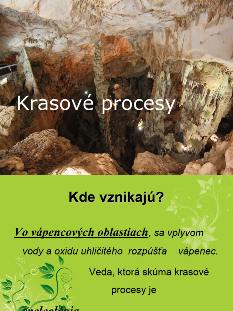 Krasové Procesy | PDF