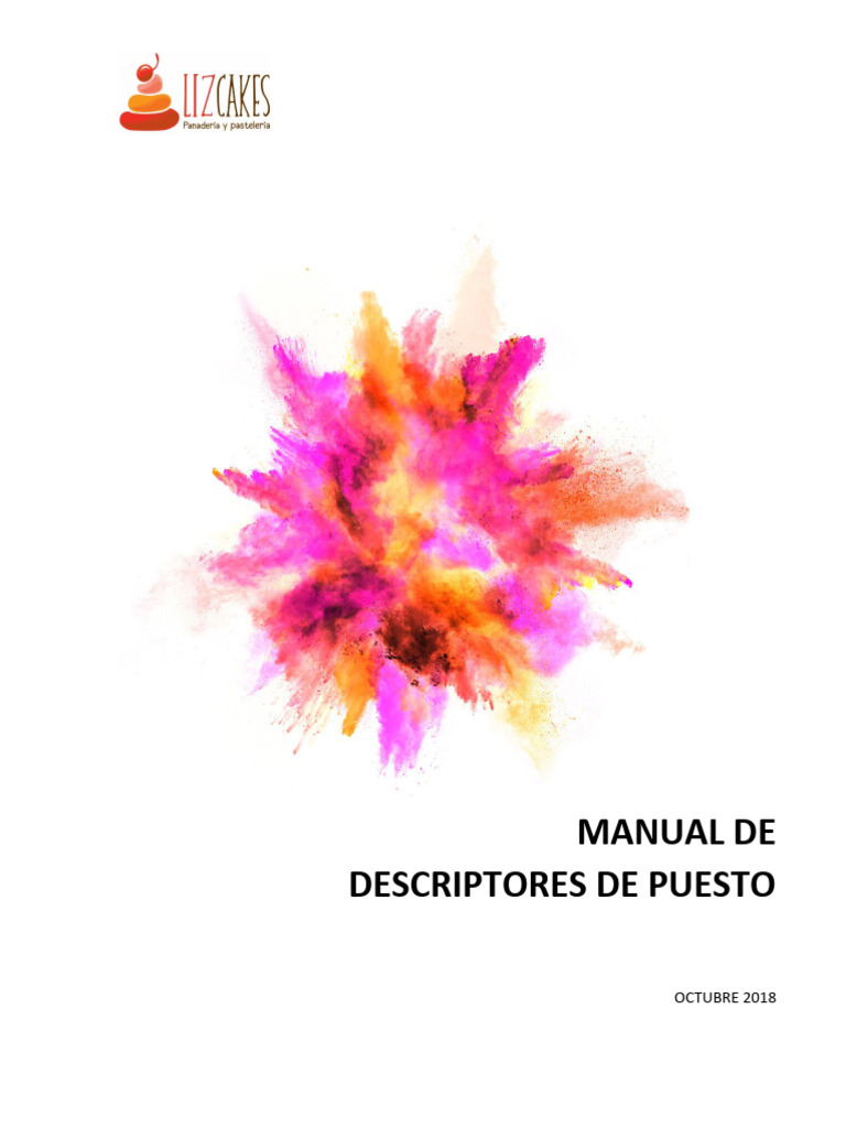 Manual de Descriptores | PDF | Contabilidad | Postres