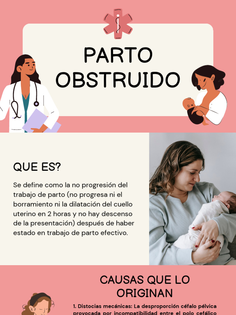 Parto Obstruido: Causas y Manejo | PDF | Parto | Salud maternal