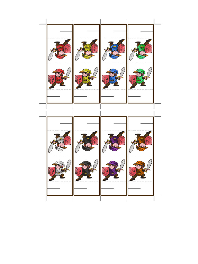 Hyrule Fantasy Player Tokens | PDF