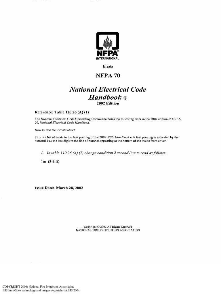 Nfpa 70 Handbook_nec | PDF | Fire Protection | Copyright Law