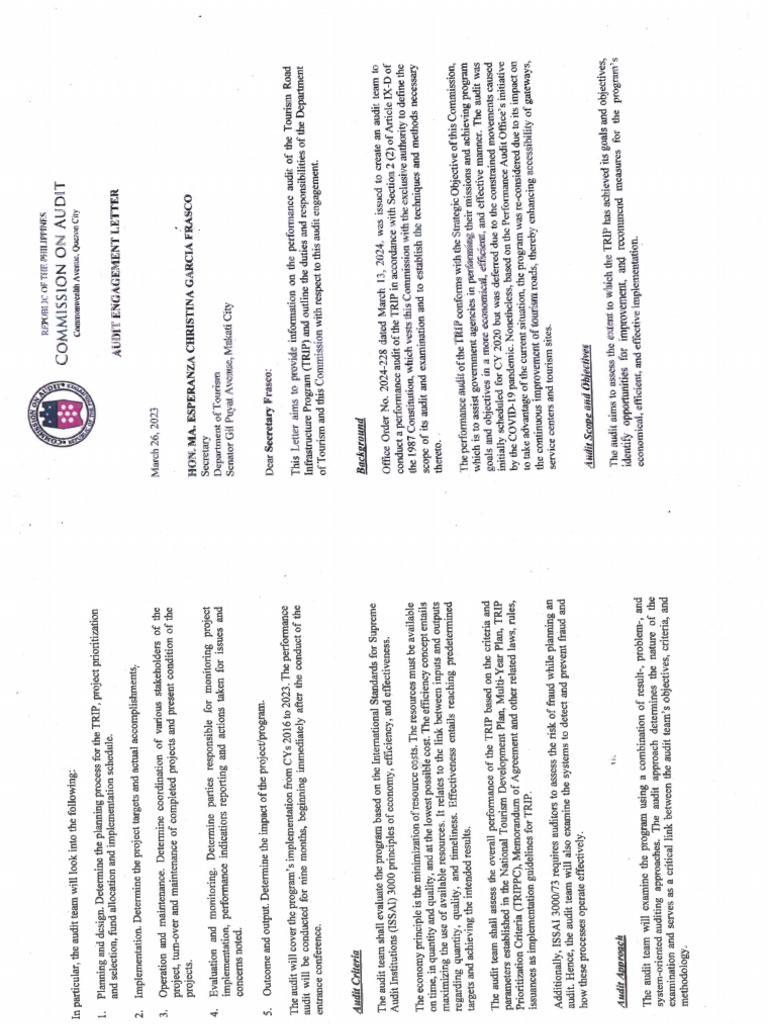 Engagement AEL- DOT | PDF