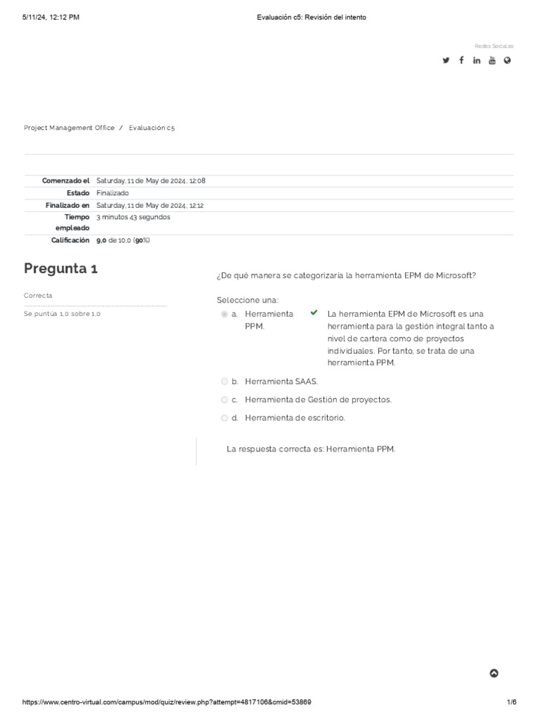 Evaluación de Herramientas de Gestión de Proyectos | PDF | Ciencias de la Computación ...