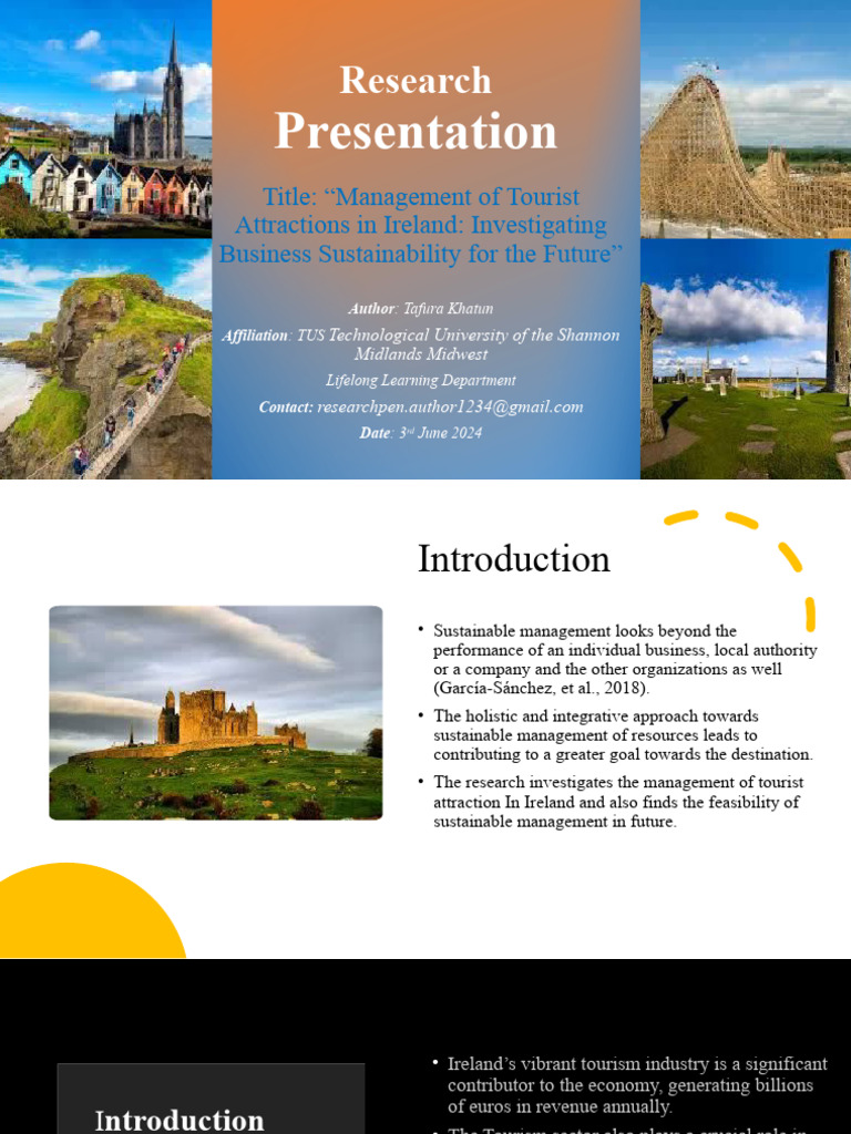 Sustainable Tourism in Ireland | PDF | Sustainability | Tourism
