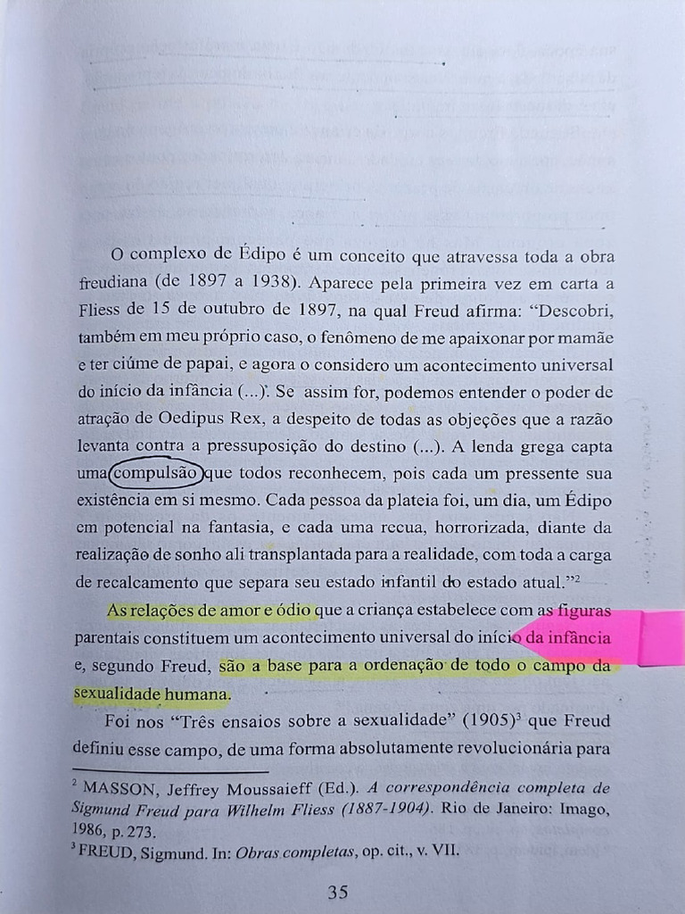 Livro - Complexo de Édipo Freud - Pgs. 35 A 48 | PDF