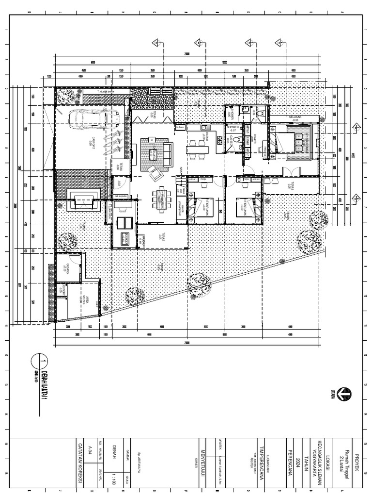 Denah 1 - 240403 - 055512 | PDF