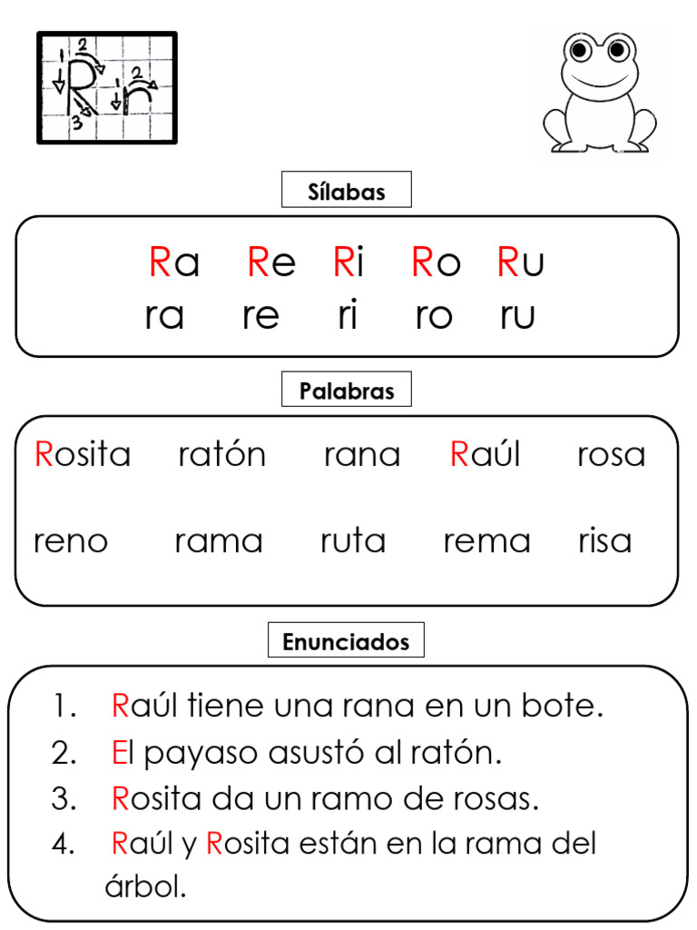 Lectura de La R | PDF