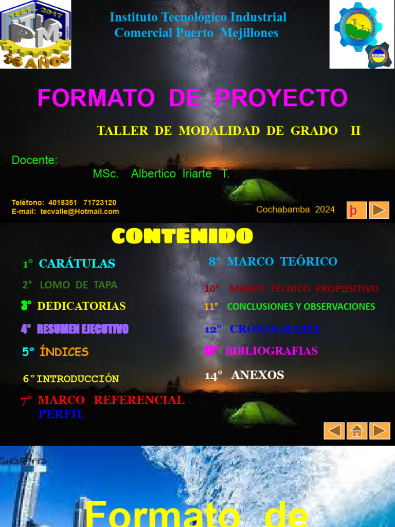 Formato Proyecto 2023 | PDF | Science