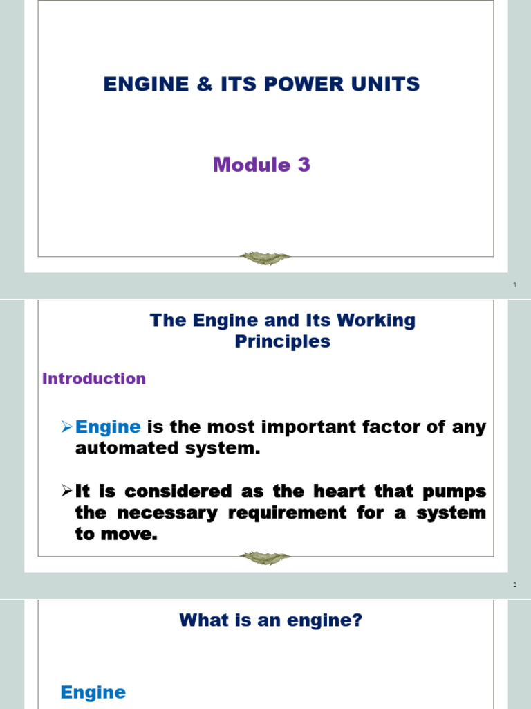Farm Machineries AGRI 222 - PPT-3 | PDF | Engines | Steam