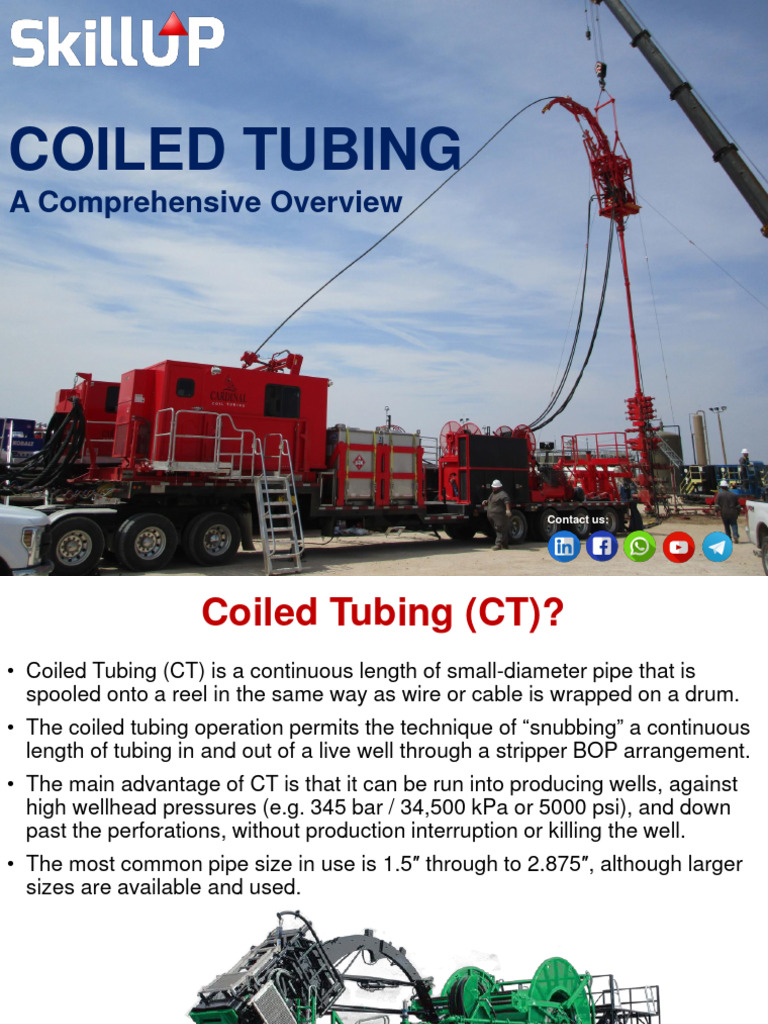 Coiled Tubing | PDF | Oil Well | Pipe (Fluid Conveyance)