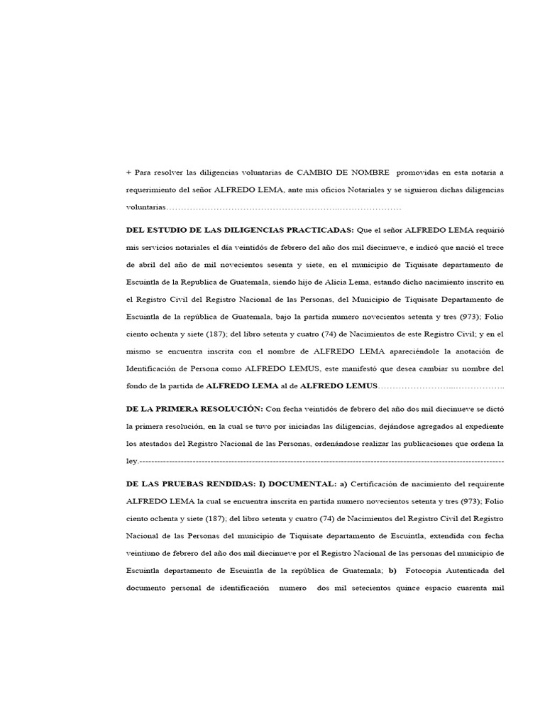 CERTIficacion | PDF | Guatemala | Ley procesal