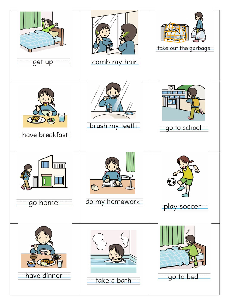 Daily Routine and Time | PDF