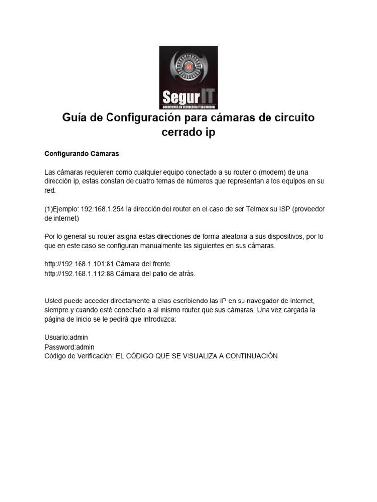 Manual CIP | PDF | Enrutador (Computación) | Dirección IP