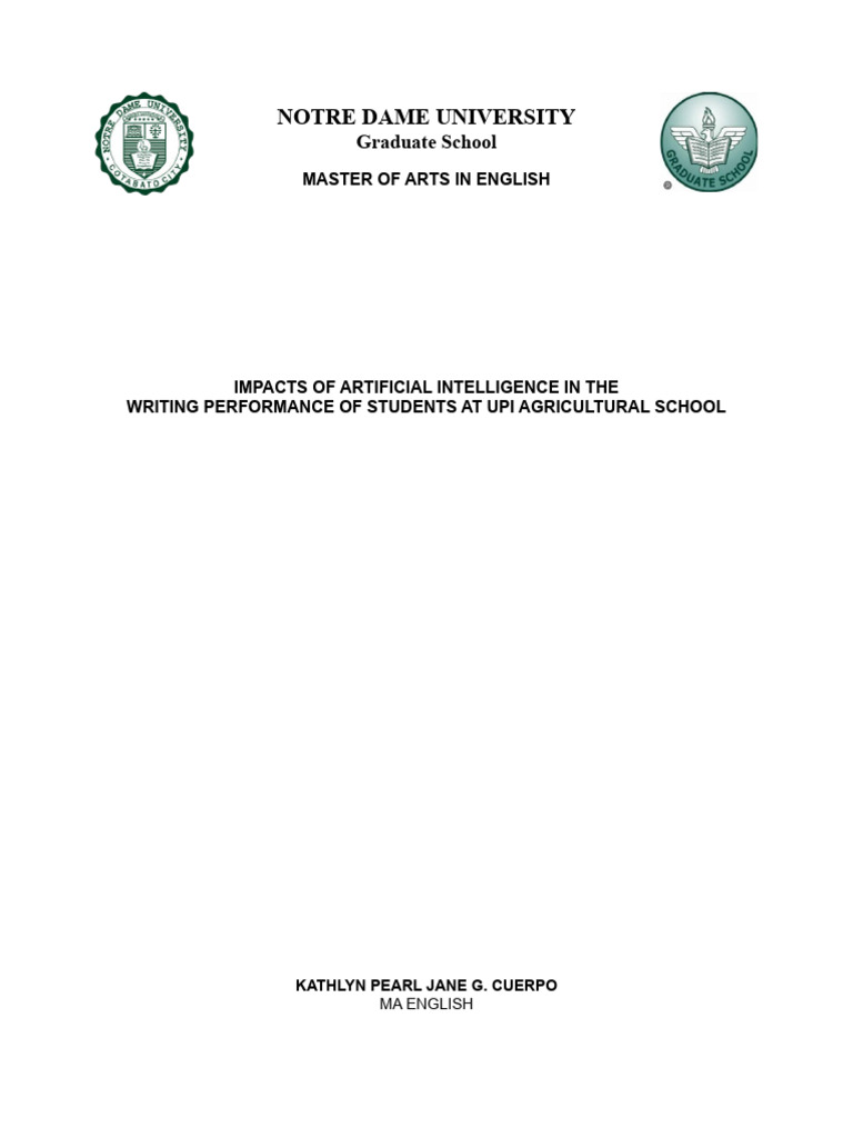 Concept Paper 1 Chapters 1 3 | PDF | Artificial Intelligence | Intelligence (AI) & Semantics