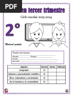 Evaluación de Lectoescritura 2º Grado | PDF