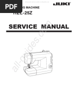 Pfaff 2545-46 Service | PDF | Sewing Machine | Screw