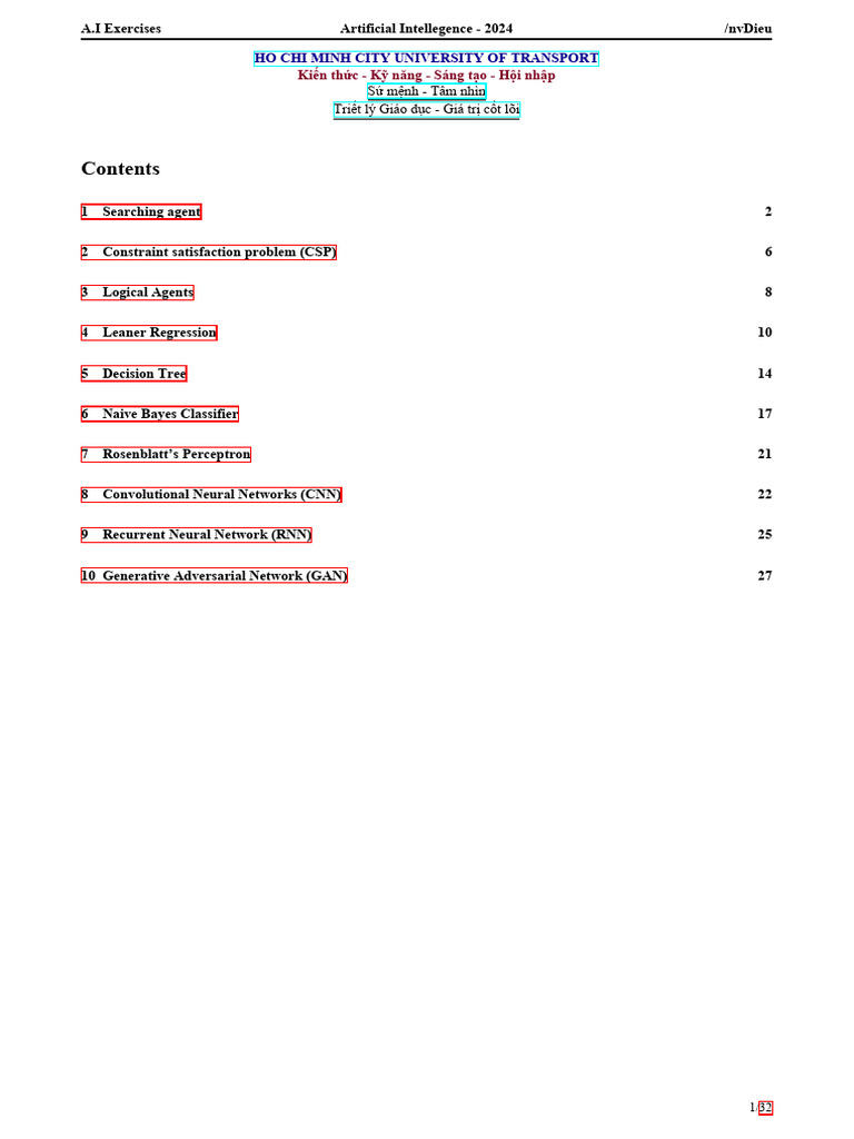 AI Exercises | PDF | Applied Mathematics | Algorithms