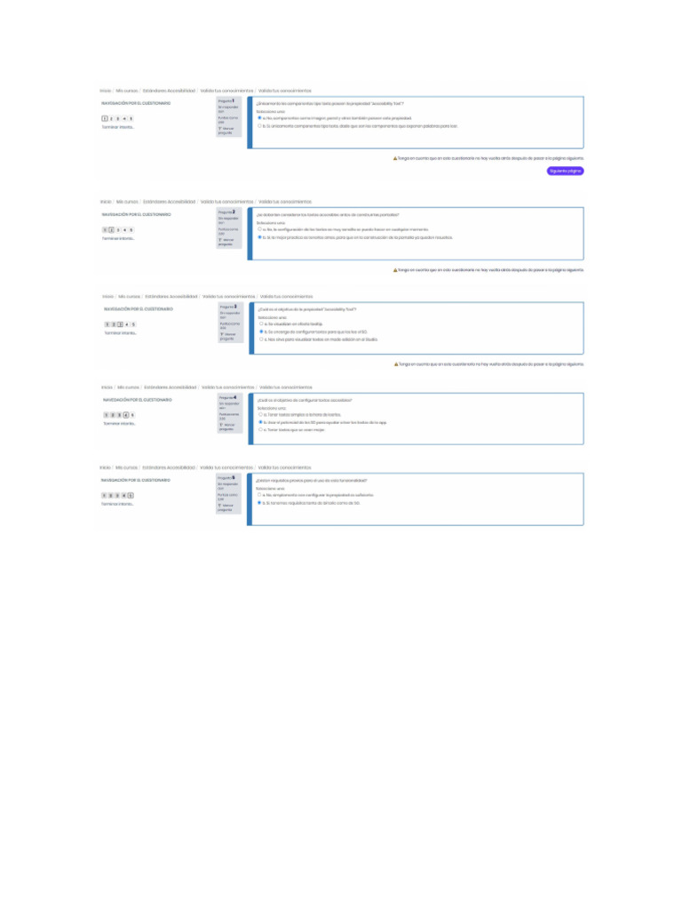 Estándares Accesibilidad | PDF