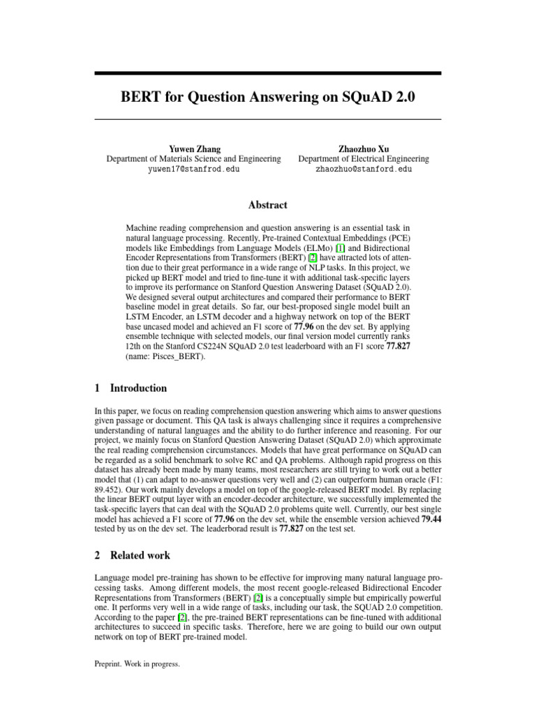 Stanford Dataset 2.0 | PDF | Computational Neuroscience | Machine Learning