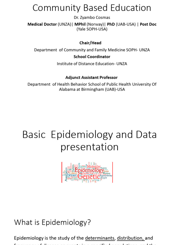 Understanding Epidemiology Basics | PDF | Epidemiology | Histogram