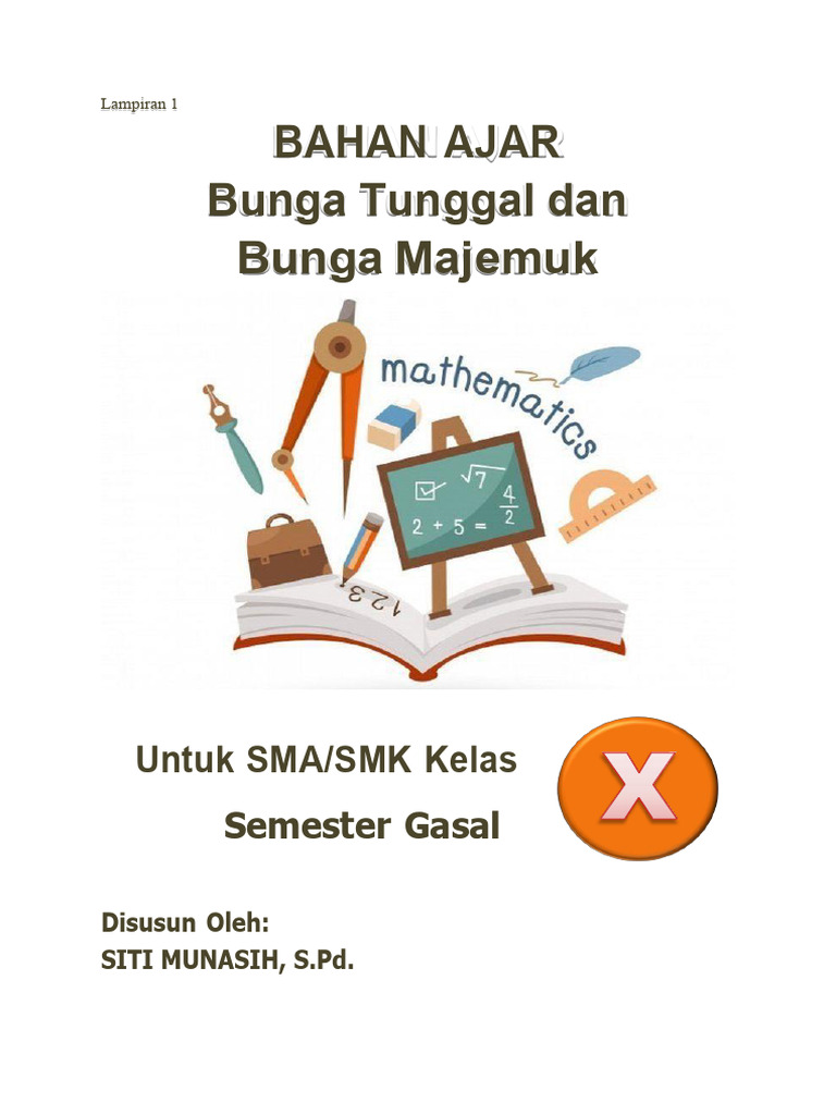 Materi Bunga Tunggal Dan Majemuk Rev | PDF