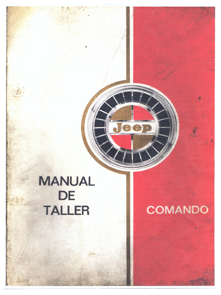Manual de Taller Jeep Comando | PDF