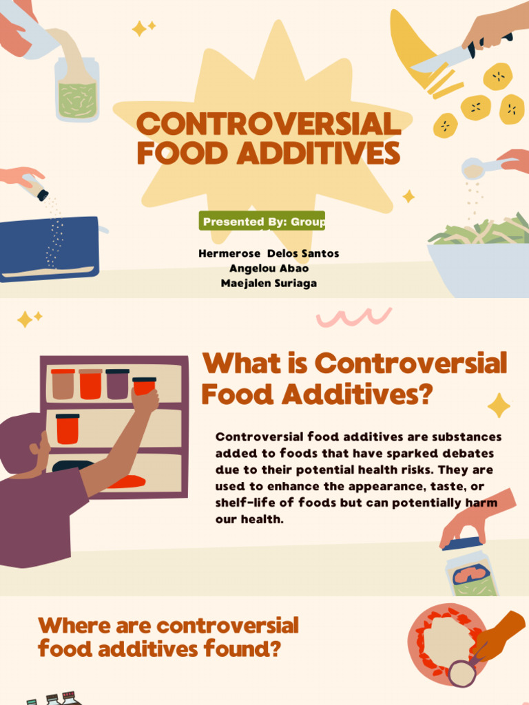 Controversial Food Additives | PDF