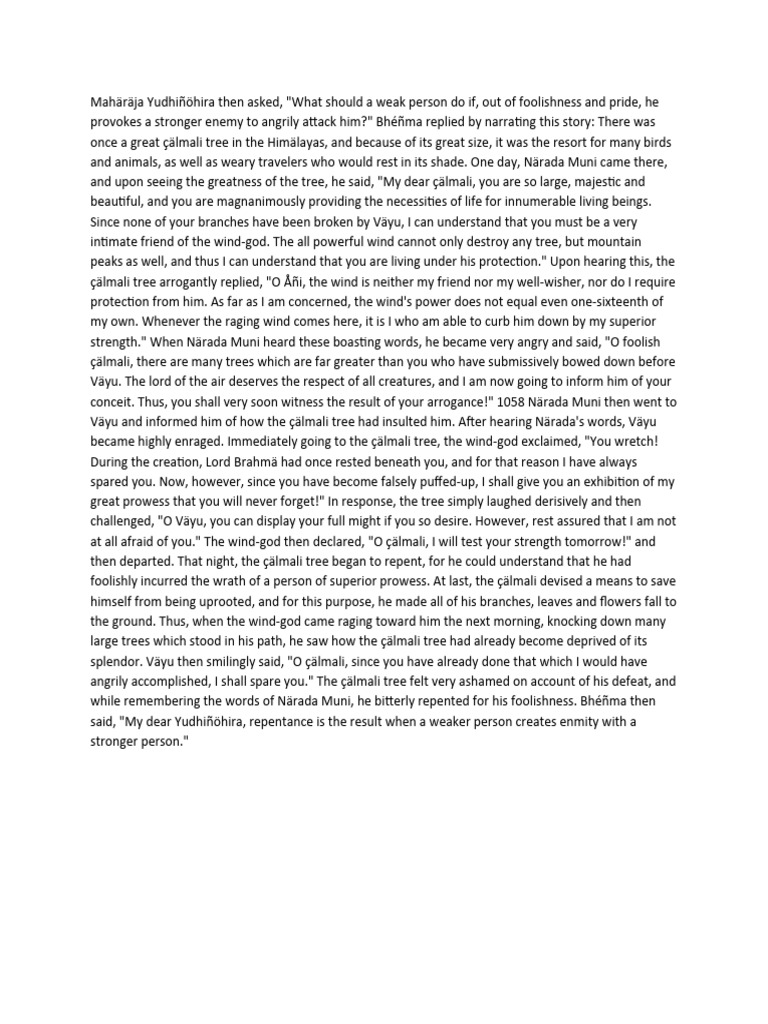 story of salmali tree | PDF