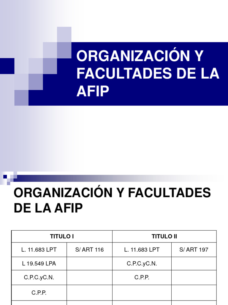 Organizacion AFIP | PDF | Gobierno