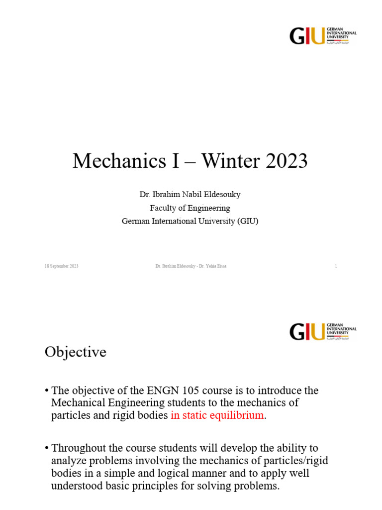 Chapter 1 General Principles | PDF | Force | Mechanics