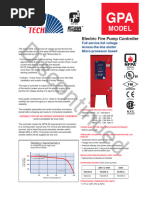Pressure Sensing Line - NFPA 20 | PDF | Pump | Valve
