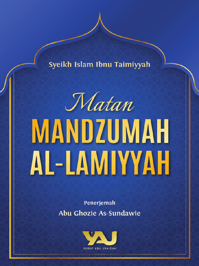 Matan Mandzumah Al-Lamiyah EBS | PDF | Agama & Spiritualitas