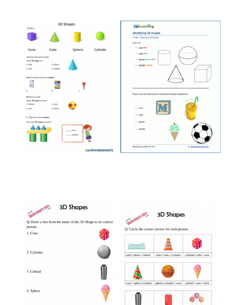 Shapes Soal Math | PDF