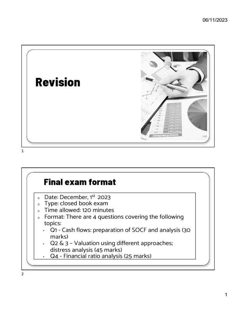 FSA Lec 13 Revision 2 Slides | PDF | Deferral | Investing