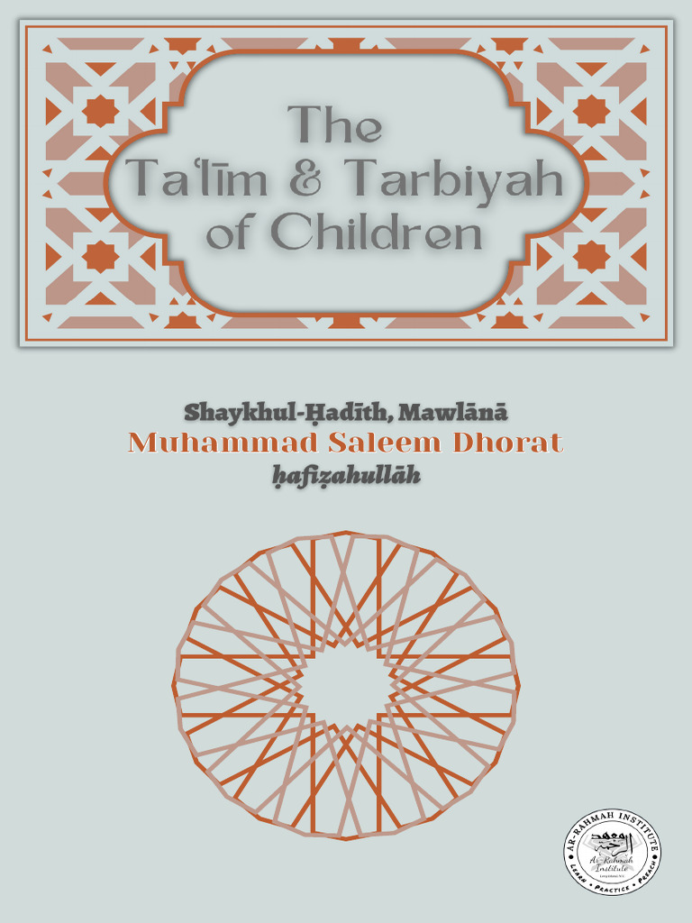 The Ta Līm and Tarbiyah of Children-4 | PDF | God In Islam | Knowledge