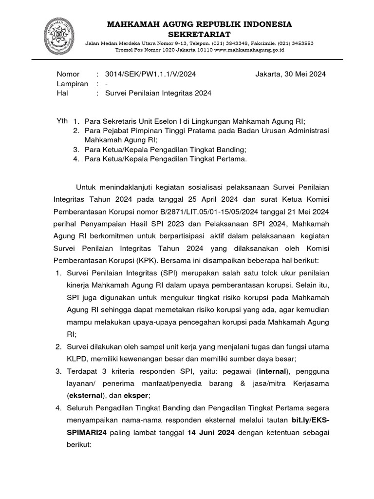 metode survei spi | PDF