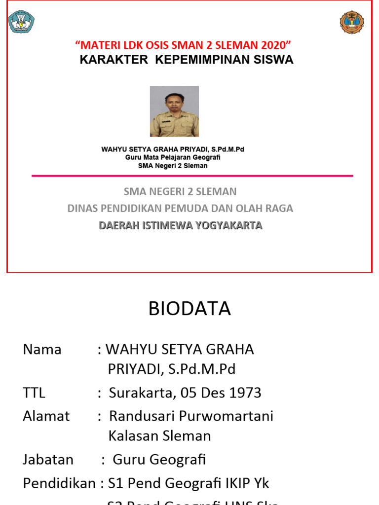 5.kempimpinan LDK Osis | PDF