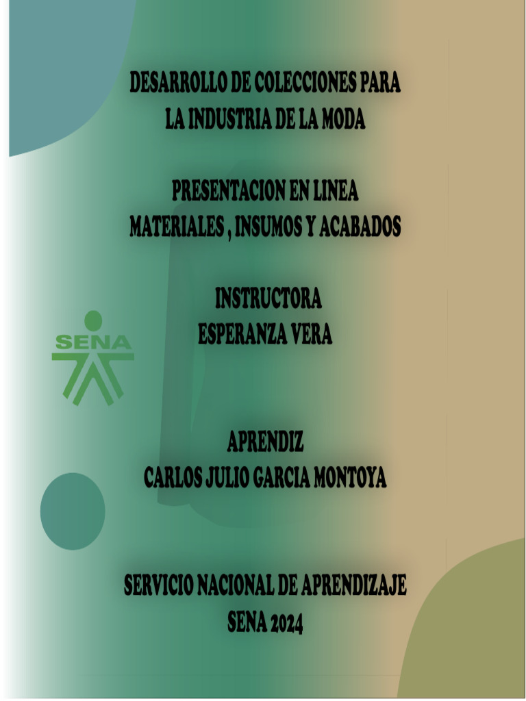 Presentacion en Linea | PDF | Textiles | Ropa