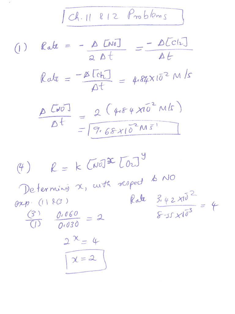 Solutions (Ch11&12) Practice | PDF