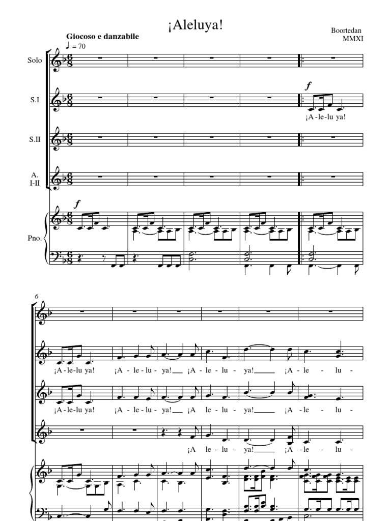 Aleluya Solo) | PDF