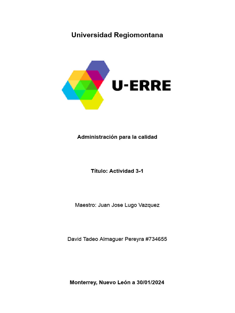 Filosofias de La Calidad Total | PDF | Calidad (comercial) | Six Sigma