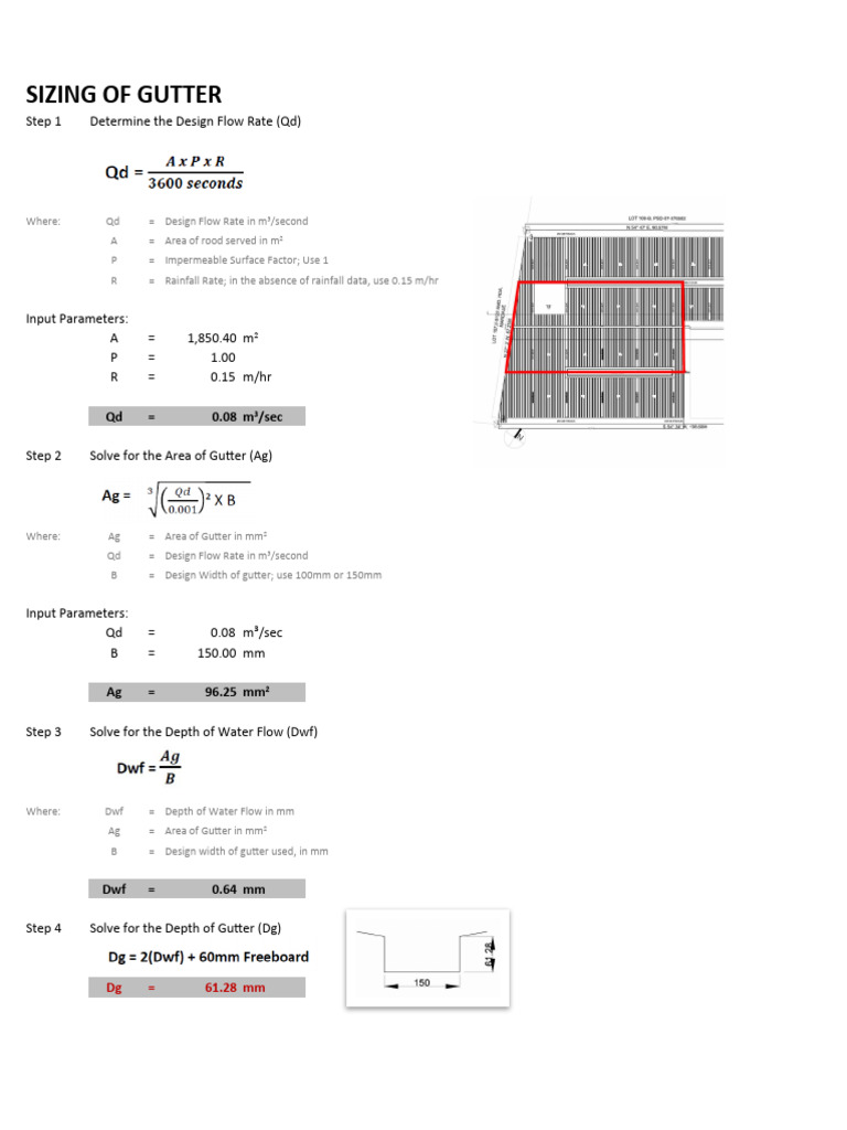 Plumbing Design | PDF | Area | Chemical Engineering