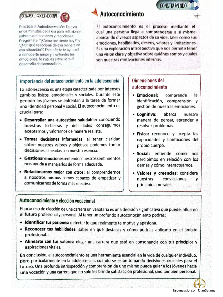 Autoconocimiento | PDF