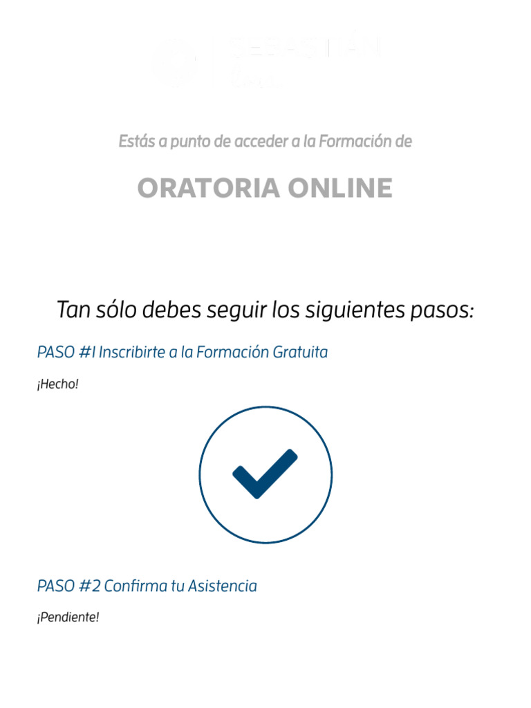 Confirma Tu Email - Sebastián Lora | PDF